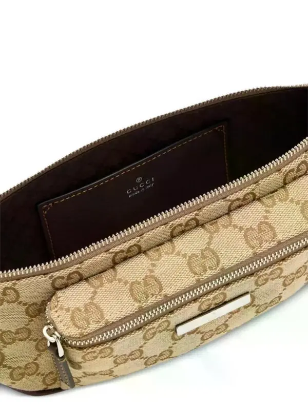 Gucci Gg Supreme Web-stripe Belt Bag