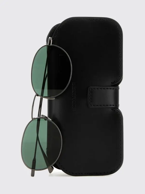 Saint Laurent Round-frame Acetate Sunglasses