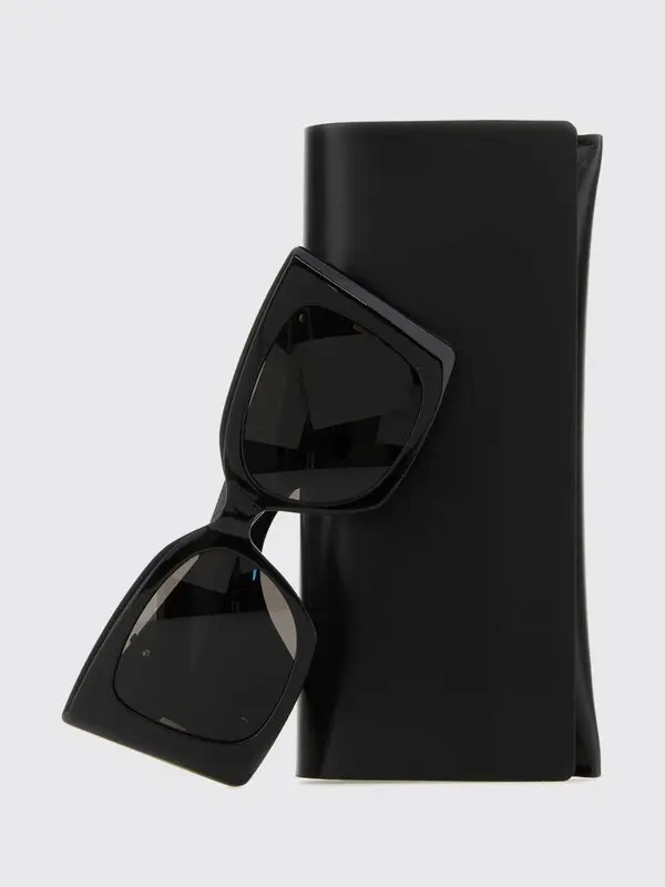 Saint Laurent Cat-eye Acetate Sunglasses With Monogram