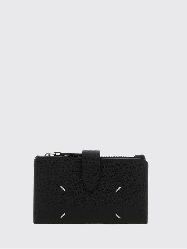 MAISON MARGIELA Four Stitches Grained Leather Bifold Wallet