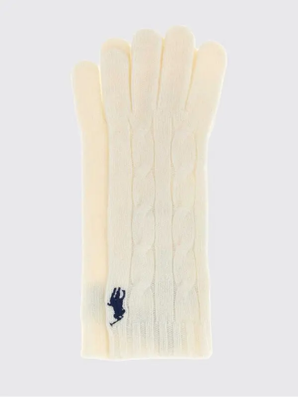 Polo Ralph Lauren Gloves Colour - Cream