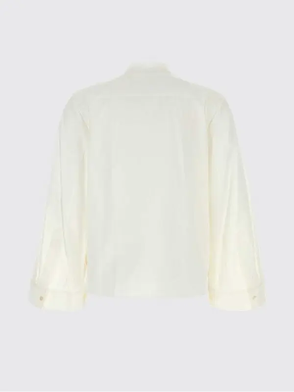 Tory Burch Cotton Shirt With Pussy-bow Collar