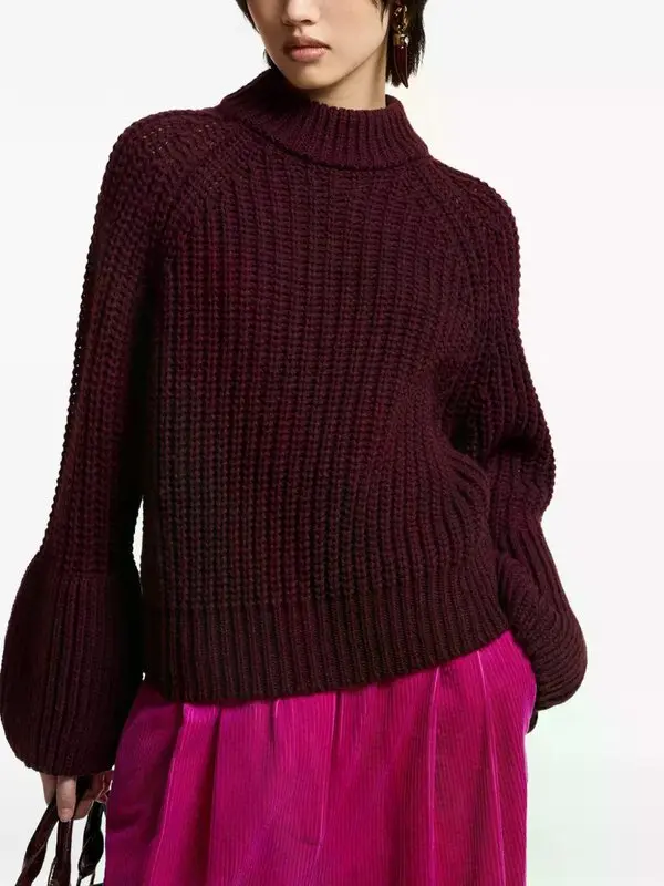 Essentiel Antwerp Kristian Chunky-knit Turtleneck Sweater