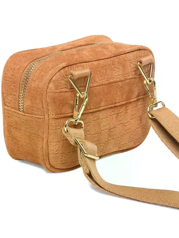 JORDAN Jam Suede Monogram Shoulder Bag