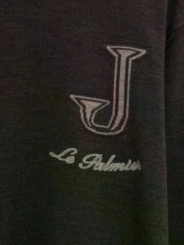 Jacquemus Herisson Embroidered Crew-neck Sweater