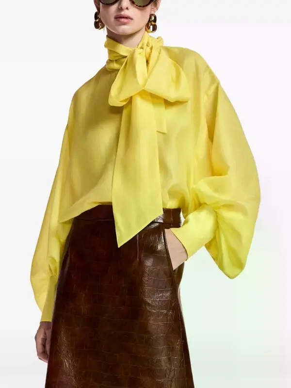 Essentiel Antwerp Karismatic Pussy-bow Shirt