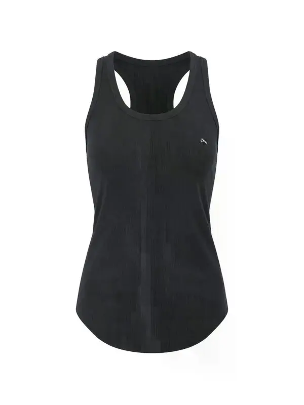 CYCLE Ribbed-knit Racerback Tank Top