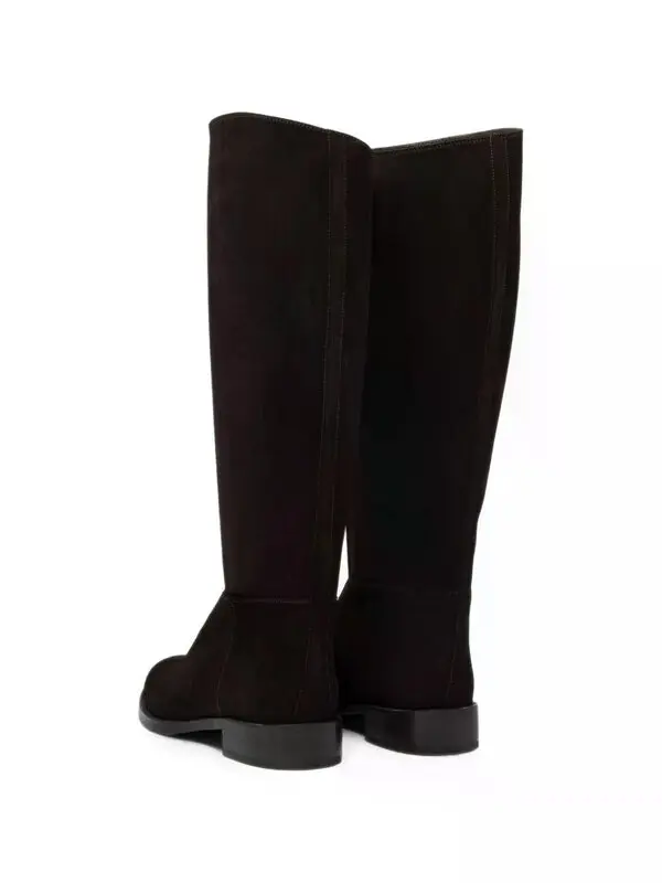 MARETTO Suede Knee-high Boots - Brown