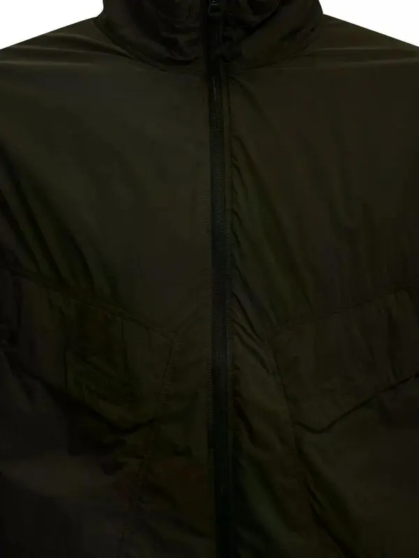 Stone Island Ultralight Matt Stretch Nylon Jacket With Logo Patch
