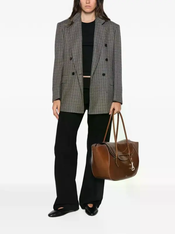 Tagliatore Double-breasted Houndstooth Jacket