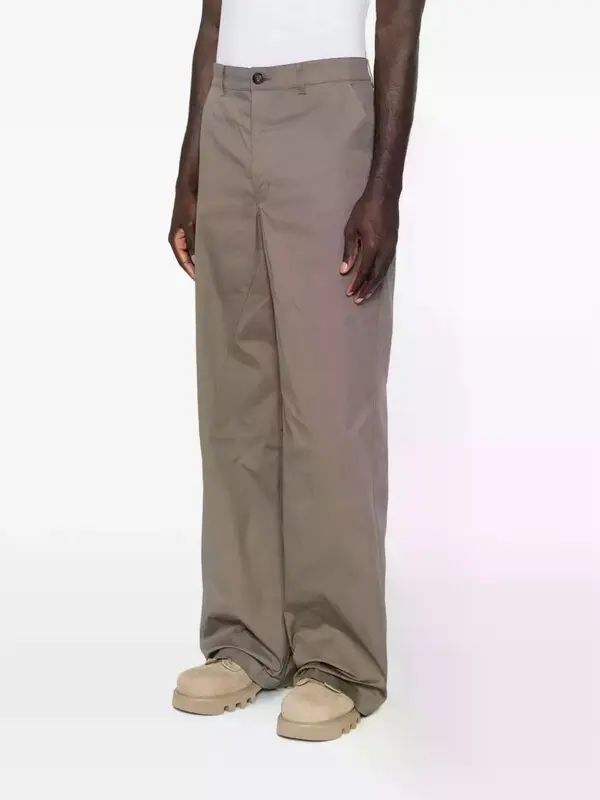 Rick Owens Drawstring-waist Wide-leg Trousers