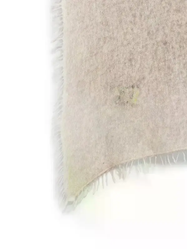 Avant Toi Frayed Cashmere Scarf