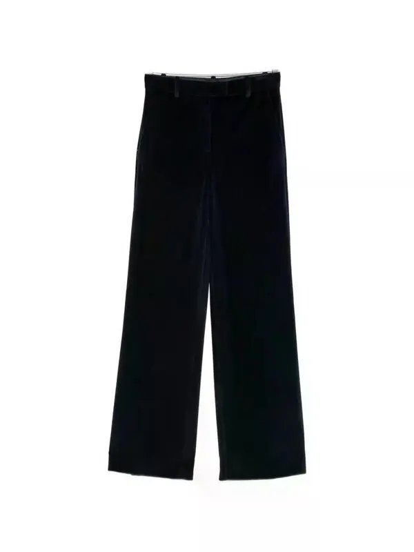 CIRCOLO 1901 Velvet Wide-leg Trousers