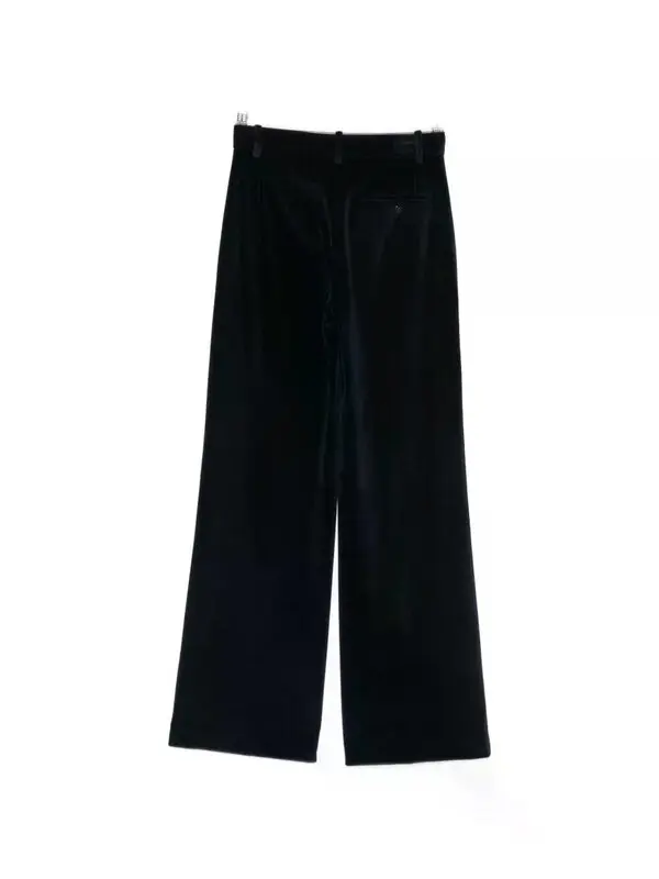 CIRCOLO 1901 Velvet Wide-leg Trousers