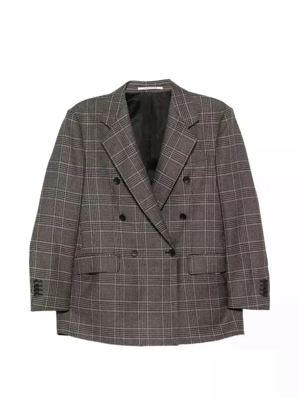 Tagliatore Double-breasted Check-pattern Jacket