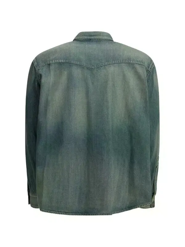 A.PRESSE Western-yoke Denim Shirt