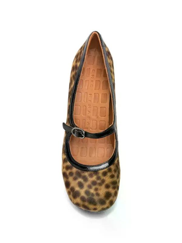 Chie Mihara Mumma49 Leopard-print Pumps