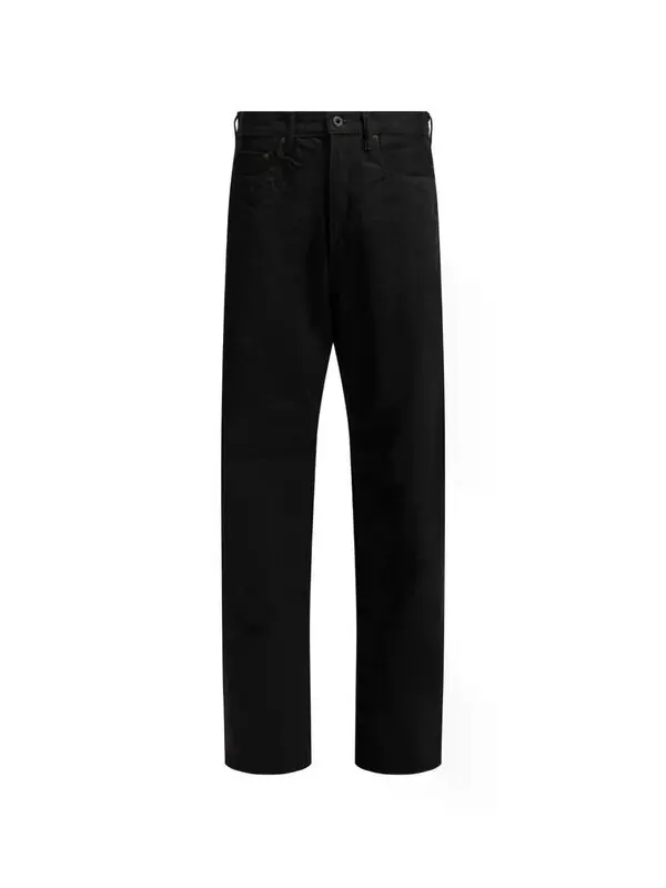 Kapital Monkey Th Logo-patch Straight-leg Jeans