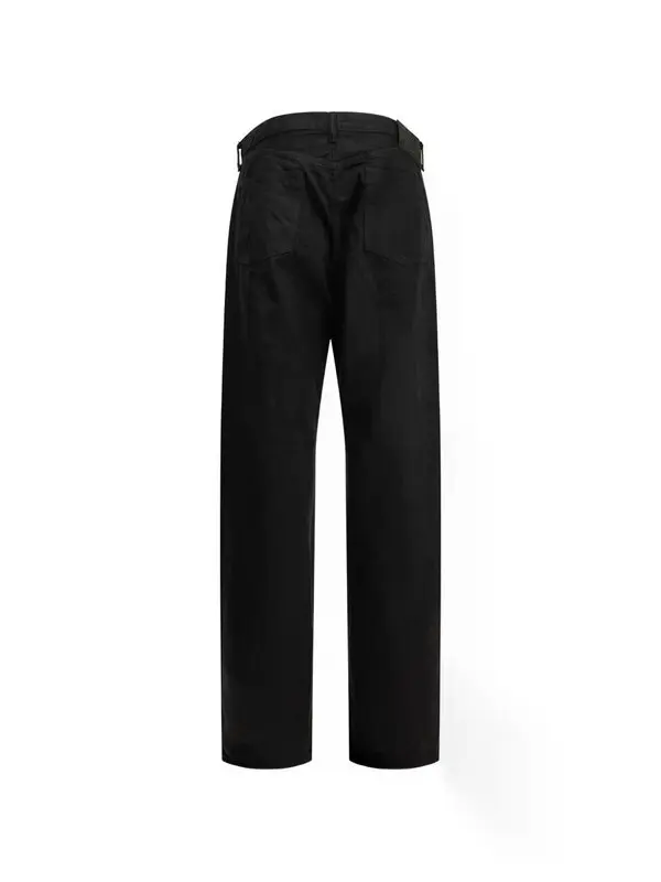 Kapital Monkey Th Logo-patch Straight-leg Jeans