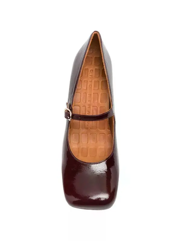 Chie Mihara Samai Patent-leather Pumps - Red