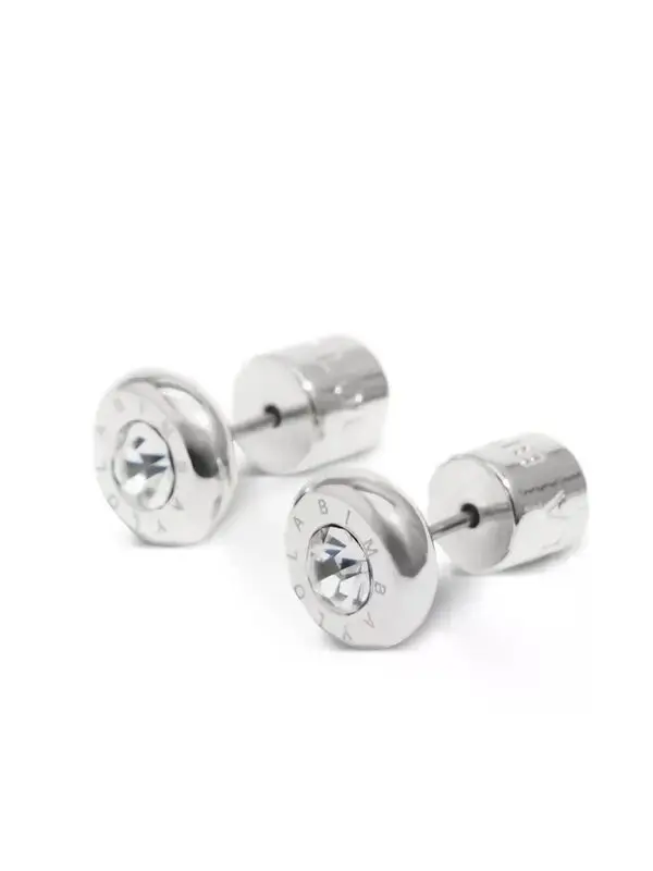 Bimba Y Lola Logo Earrings - Silver