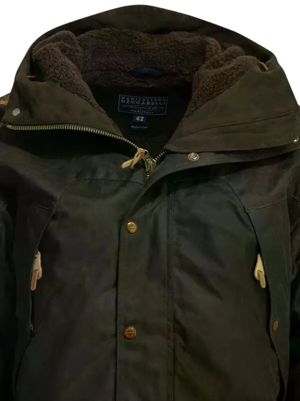 CECCARELLI Hooded Cotton Coat