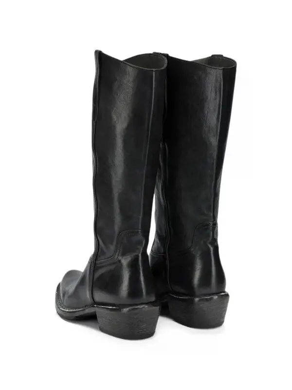 Moma Dallas Knee-high Boots - Black