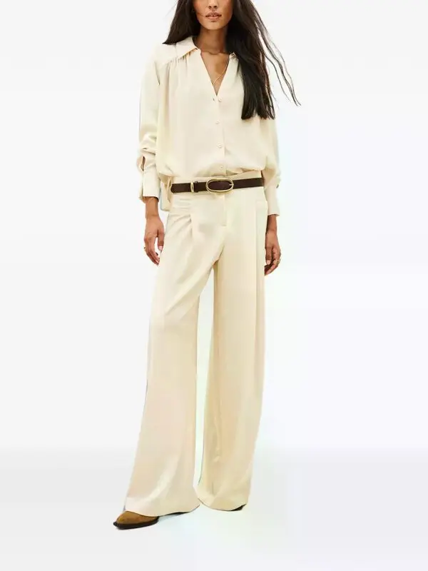 Ba&sh Wallie Pleated Tailored Trousers
