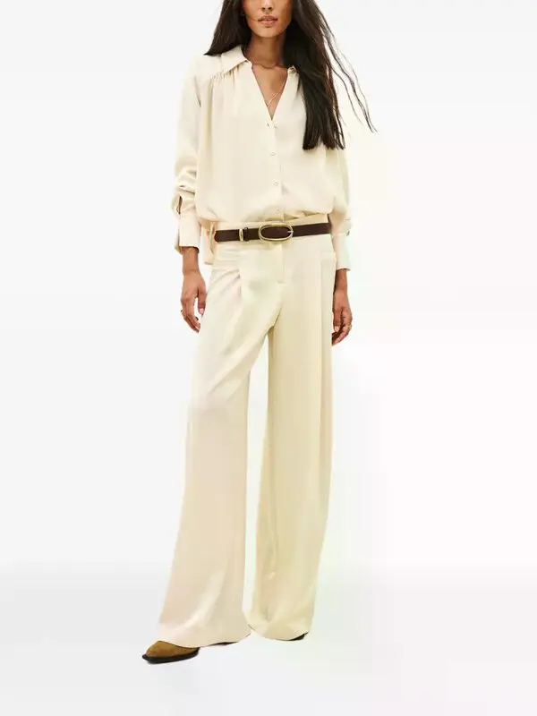 Ba&sh Wallie Pleated Tailored Trousers