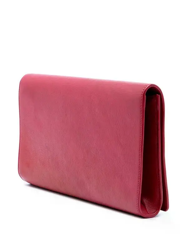 Saint Laurent Belle De Jour Leather Clutch Bag