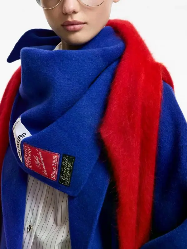 Essentiel Antwerp Kaap Logo-patch Scarf