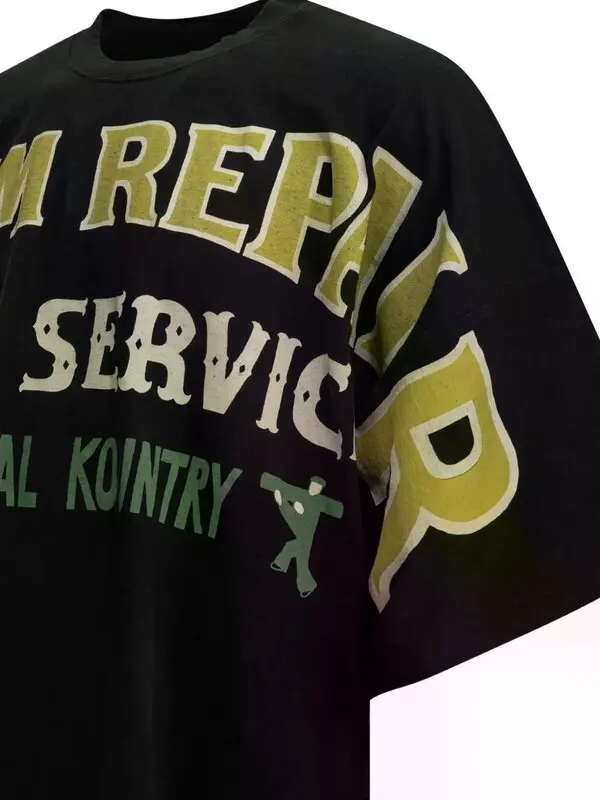 Kapital Logo-print Cotton T-shirt
