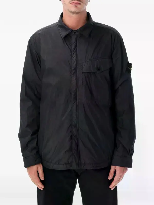 Stone Island Crinkle Reps Shirt Jacket