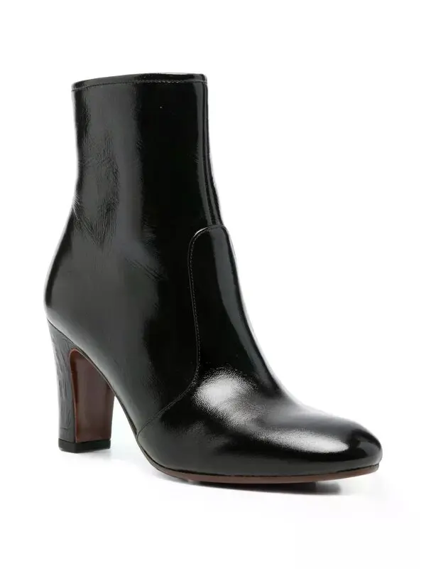 Chie Mihara Manel Croc-effect Leather Ankle Boots