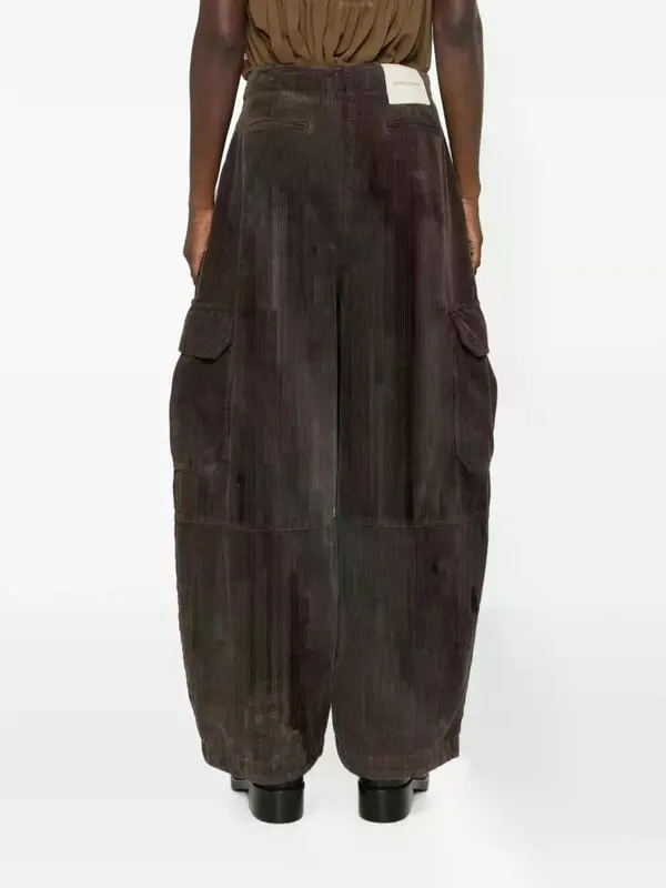 FRONT STREET 8 Corduroy-effect Cargo Pants