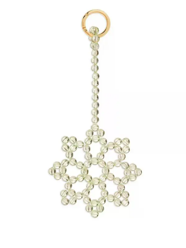 0711 TBILISI Snowflake Keychain - Green