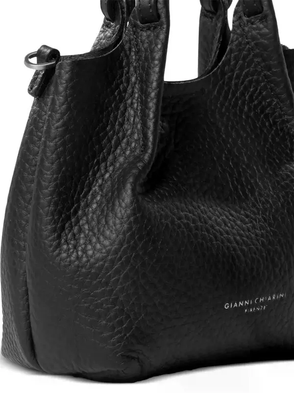 GIANNI CHIARINI Pebbled-leather Tote Bag