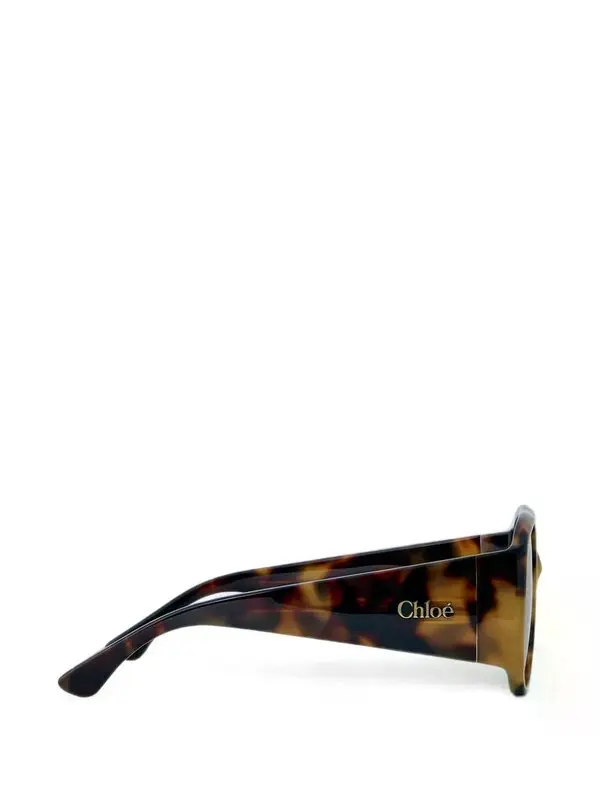 Chloé Gradient-lens Logo-hinge Sunglasses