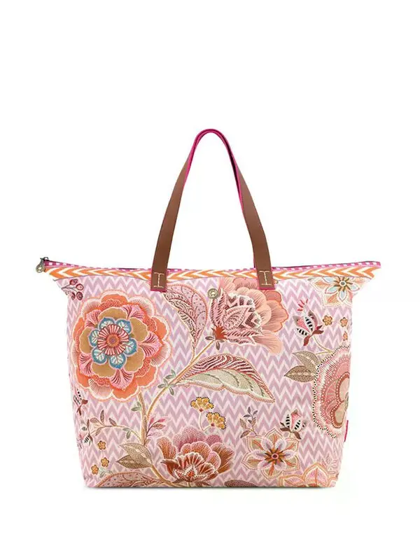 PIP STUDIO Floral-print Tote Bag