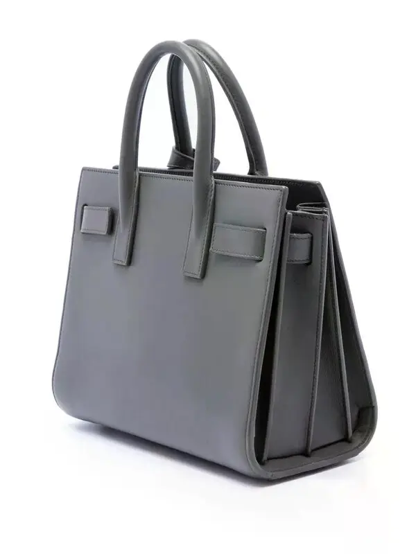 Saint Laurent 2014 Nano Leather Sac De Jour Satchel