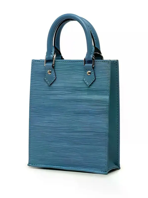 LOUIS VUITTON Epi Petit Sac Plat Satchel