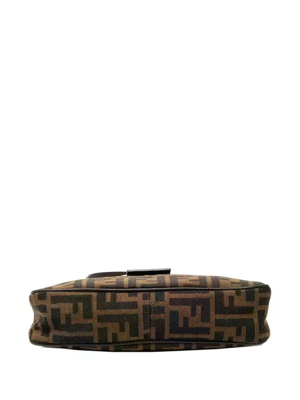 Fendi 2000-2010 Zucca Canvas Shoulder Bag