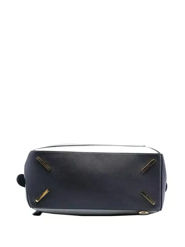 Loewe 2005-2015 Medium Tricolor Calfskin Puzzle Satchel