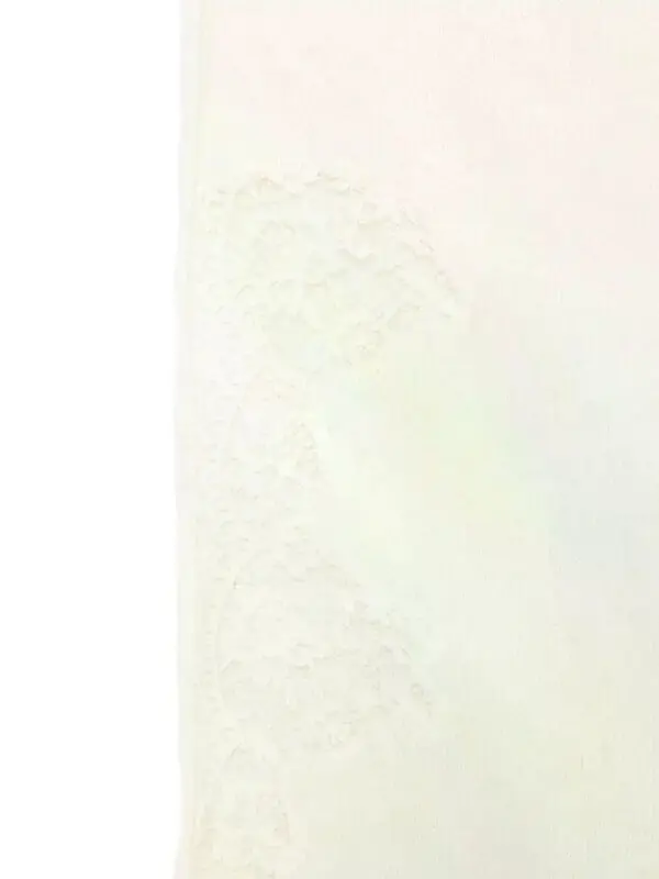 ERMANNO FIRENZE Lace-trim Scarf