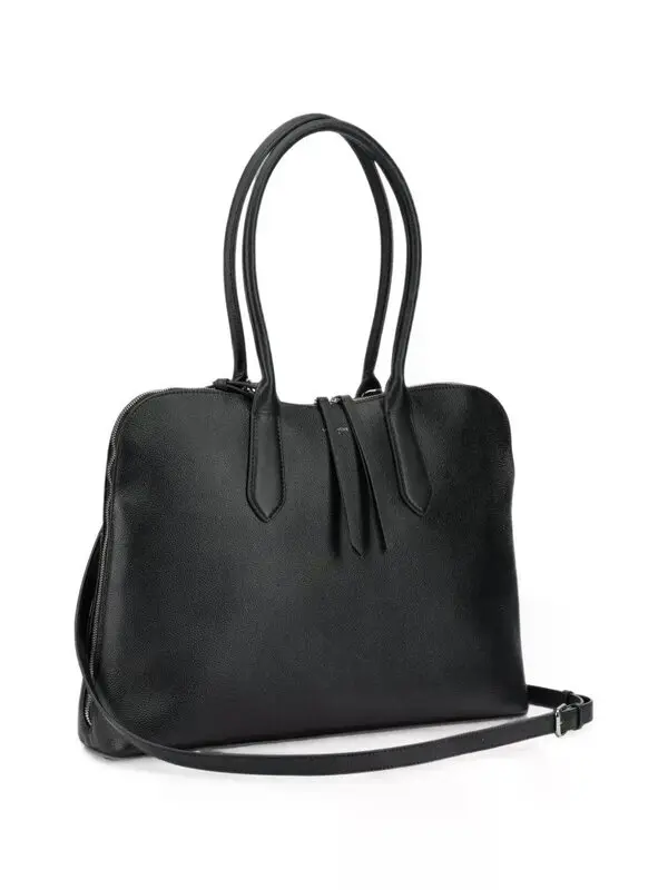 LE TANNEUR Grained Leather Tote Bag