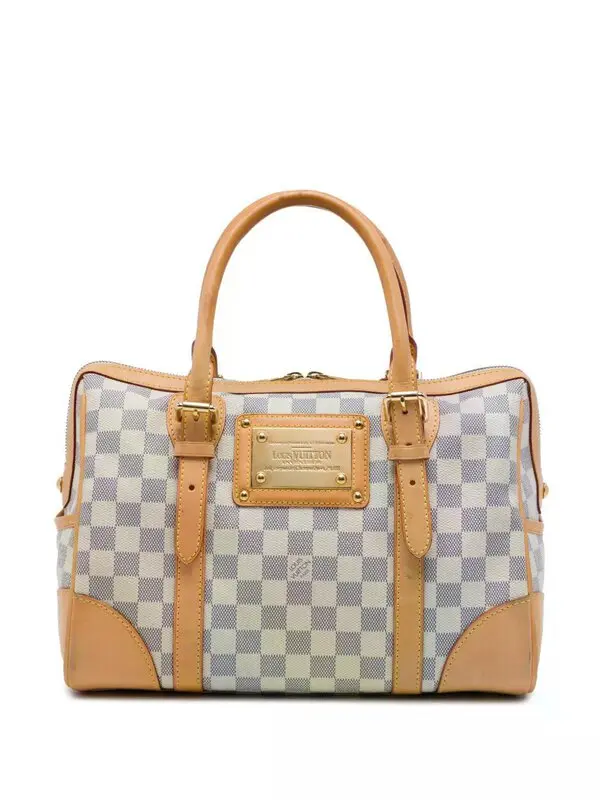LOUIS VUITTON Damier Azur Berkeley Handbag