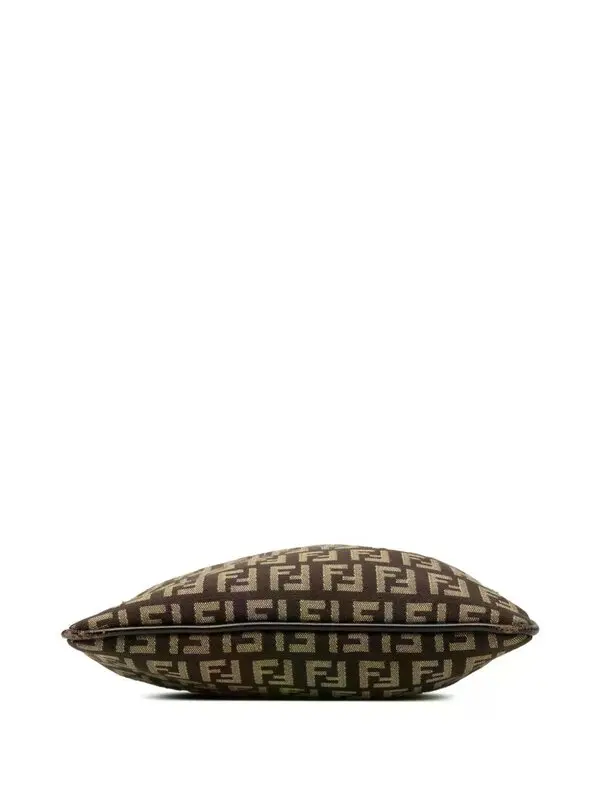 Fendi 2000-2010 Zucchino Canvas Crossbody Bag