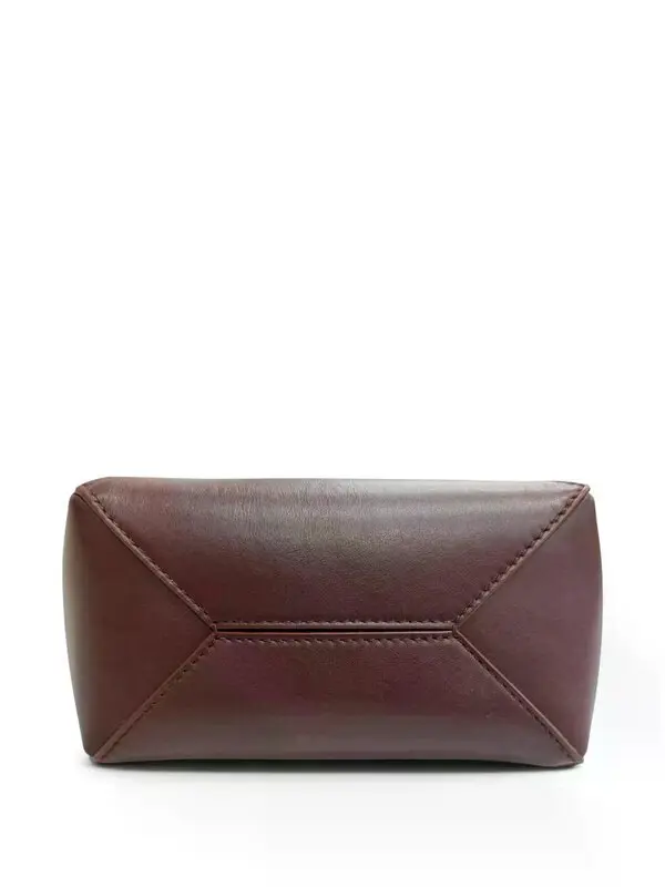 Loewe Puzzle Fold Tote Satchel - Red