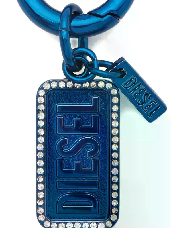DIESEL® Embellished Charm Keyring