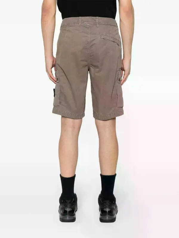 Stone Island Compass-badge Cargo Shorts